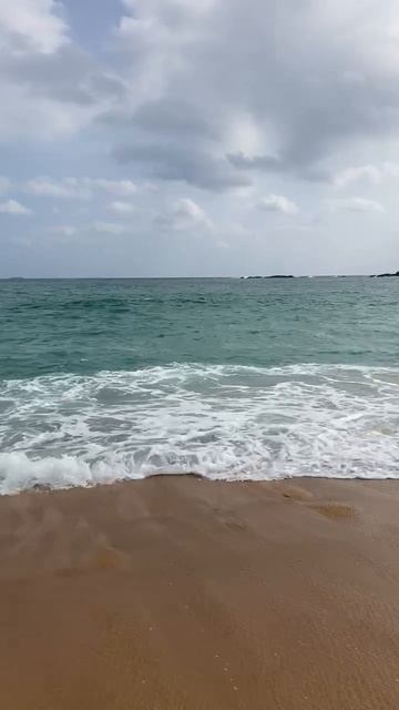 Шри Ланка. Унаватуна. Идеальный пляж.