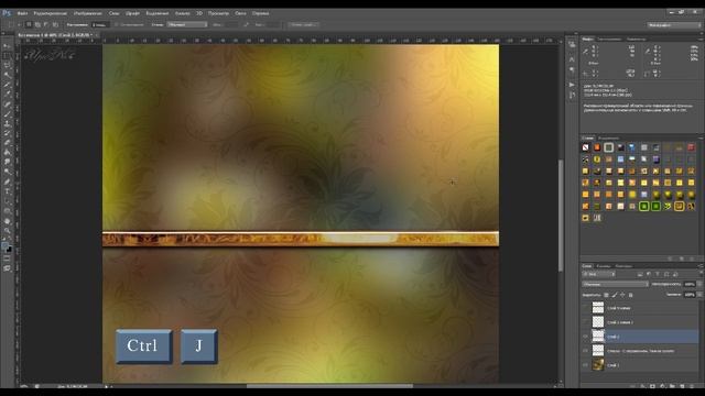 Урок № 20 от Ирины Рамки круглые Гнем негнущееся в Photoshop