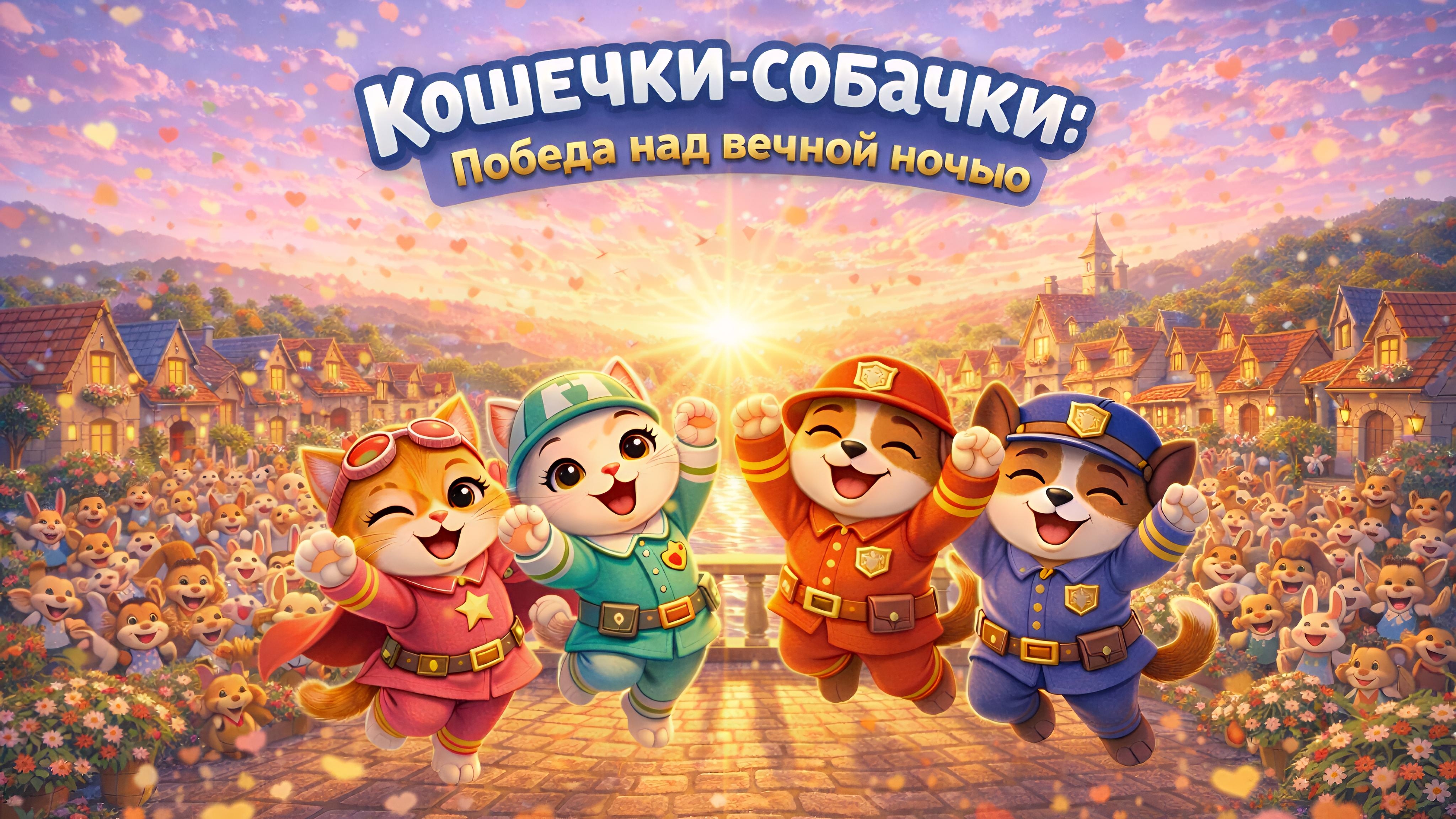 Кошечки-собачки: Победа над вечной ночью.
