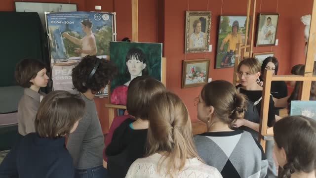 Art masterclass. Portrait. Портрет. Мастер-класс.