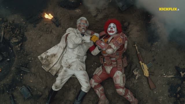 Битва Макдональдс и КФС: MAC WAR