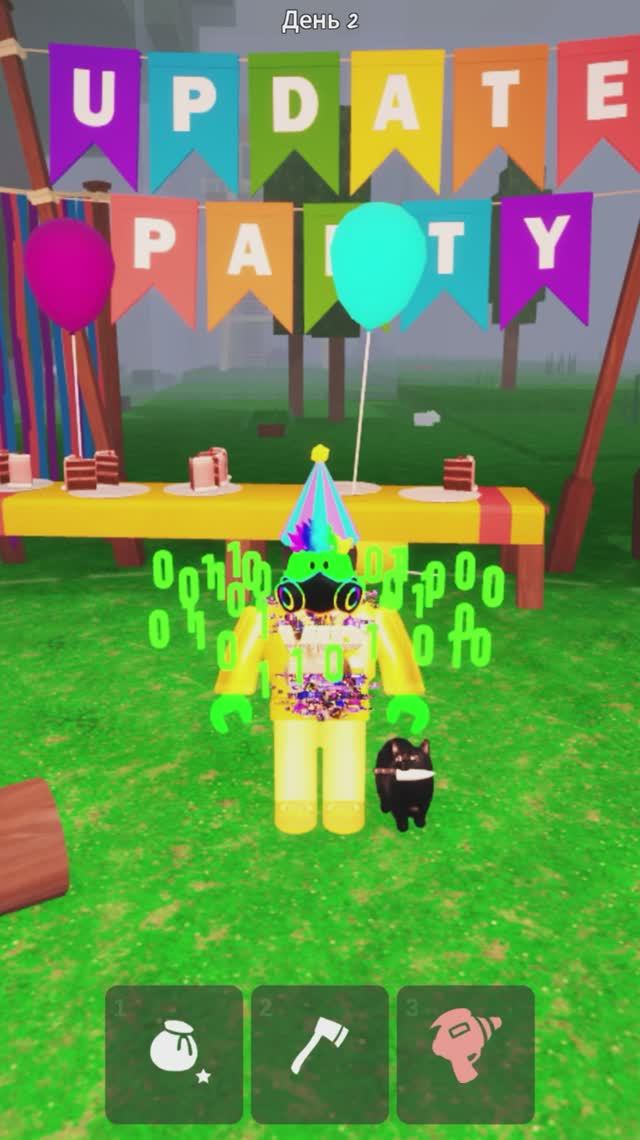 АЛЕКС и ПАПА ИГРАЕМ НА ПРАЗДНИКЕ! 🎉 99 Ночей в лесу | Roblox