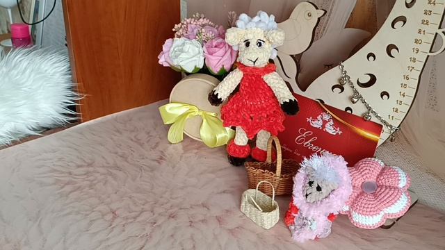 Отара. первый отчёт. Готовим отару к Новому году. Барашка и малышка. +2.