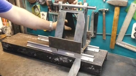 Фрезерный станок для гаража своими руками делаю стойку оси-Z