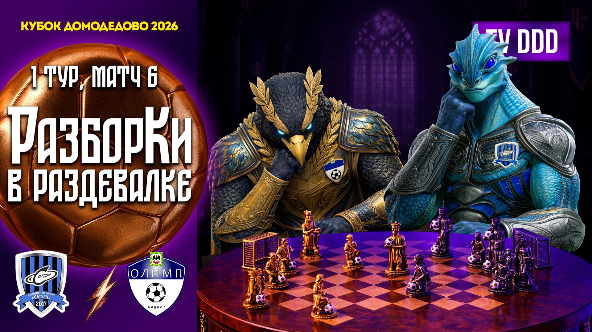 РазборКи в раздевалке | ФК Сатурн – ФК Олимп | 1 тур