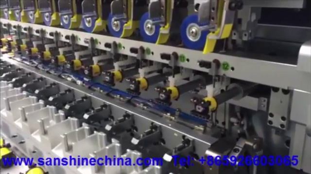 SANSHINE SS6012 12-шпиндельный автомат обмотки трансформаторов с слоевой изоляцией