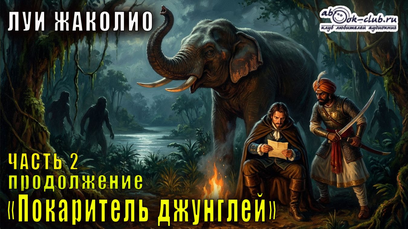 Луи Жаколио "Покоритель джунглей" часть 2 продолжение
