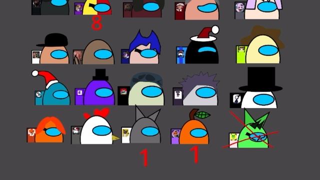 Рутуберы в Among us. (3) голосование