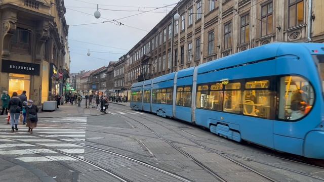 🇭🇷🇭🇷Загреб вечерний 🇭🇷🇭🇷