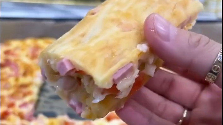 Быстрая ПИЦЦА на жидком тесте...🍕😋