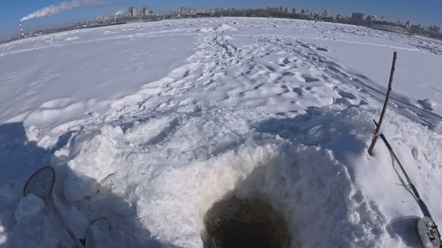 Зимняя рыбалка 25.01.2026 Проверка перемёта