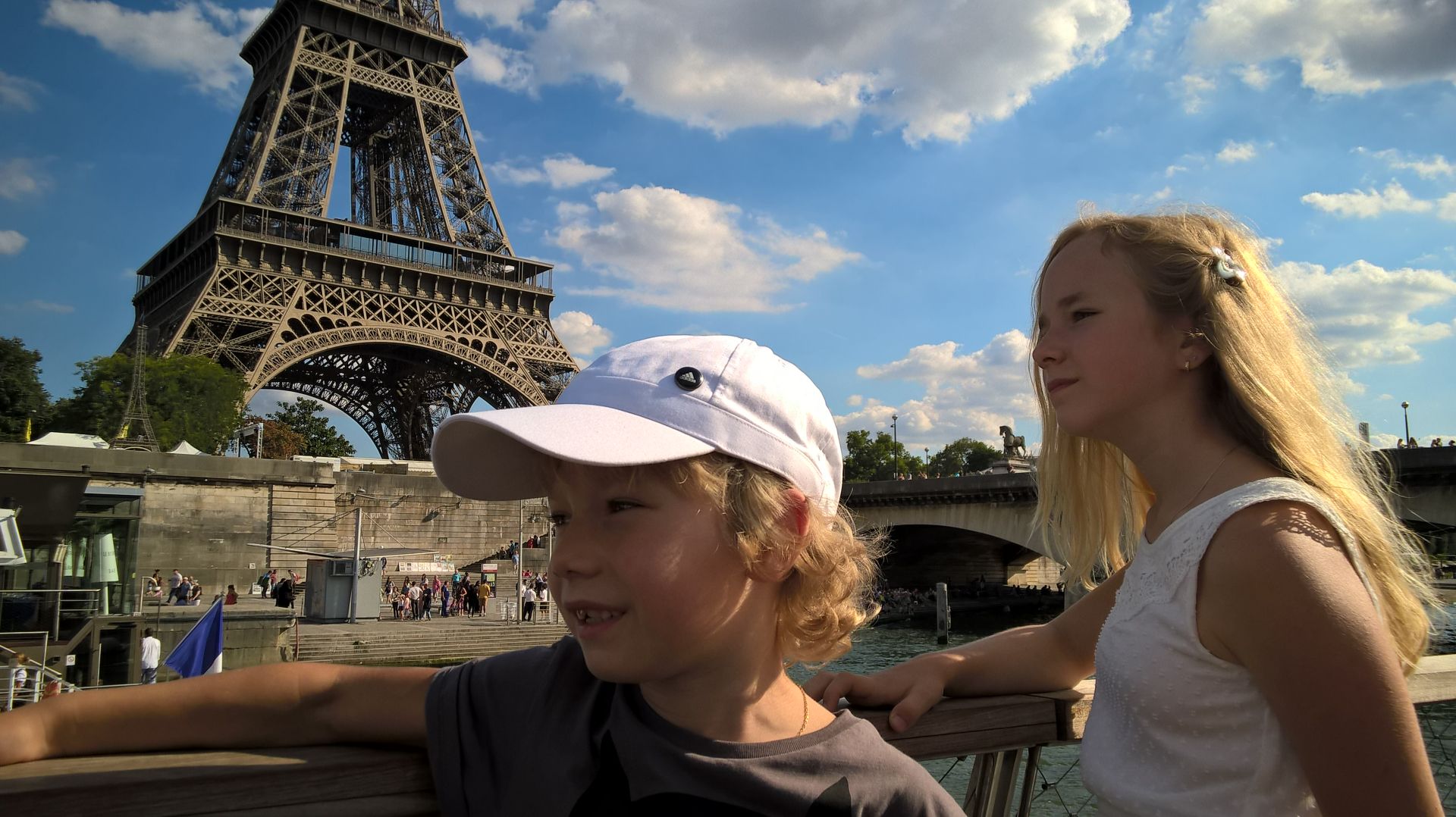 Париж, Эйфелева башня. Август 2015 г.