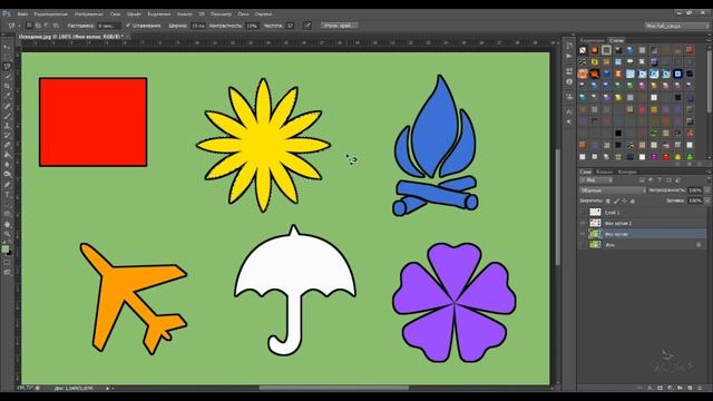 Урок № 1 от Ирины Обзор инструментов выделения в Photoshop
