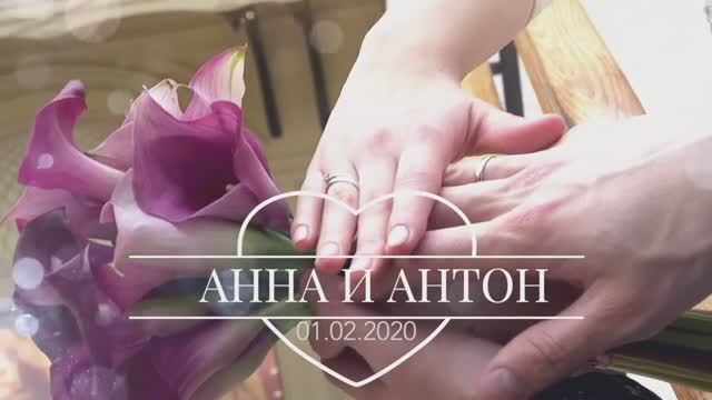 Свадьба Анны и Антона