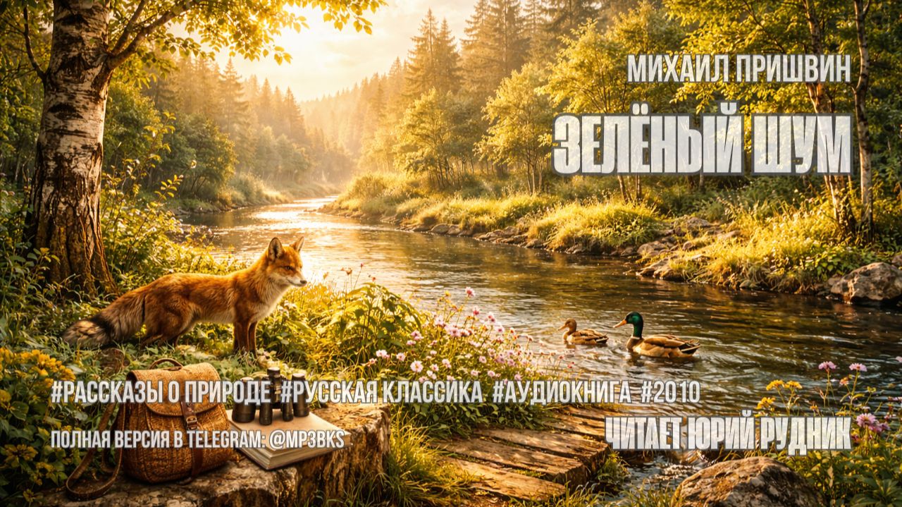Аудиокнига. Михаил Пришвин — «Зелёный шум»