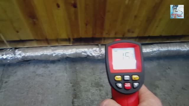 ОТОПЛЕНИЕ ГАРАЖА ВОЗДУШНОЙ БАТАРЕЕЙ своими руками