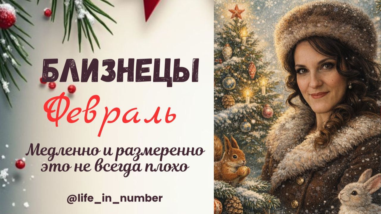 БЛИЗНЕЦЫ ФЕВРАЛЬ 2026