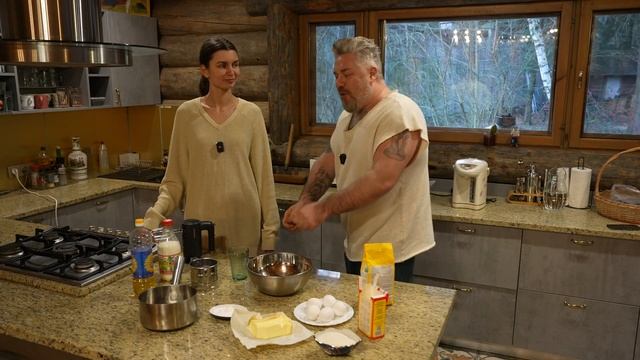 Один мой день в деревне БАНЯ, БЛИНЫ, ЧЕРНАЯ ИКРА