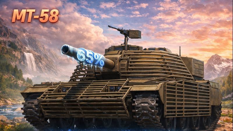 МТ-58:берём первую отметку "пробуем взять"