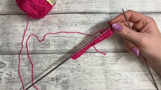 Узор спицами. Узор для кардигана. Простой узор спицами