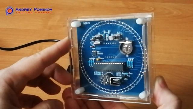 Собери сам: Электронные часы на DS1302 с цифровым дисплеем в корпусе