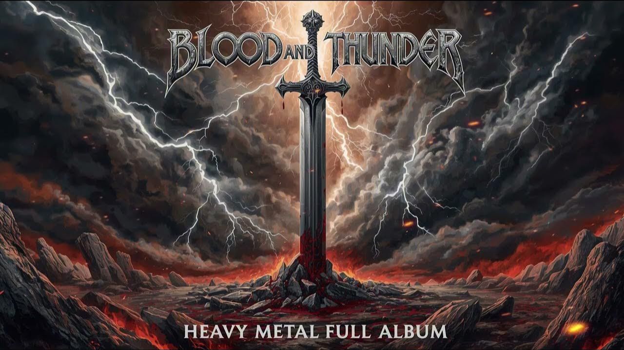 BLOOD AND THUNDER – Full Heavy Metal Album Epic Powerful Metal, Intense Guitar Riffs & Thunderous