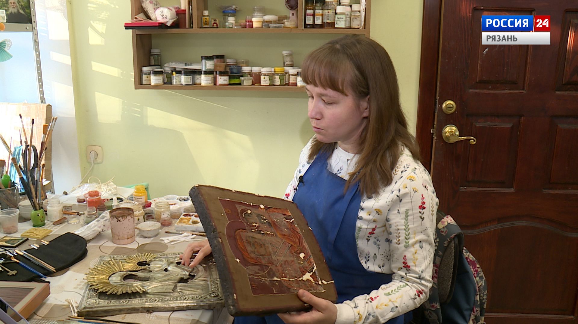 Актуальная тема – Реставраторы икон