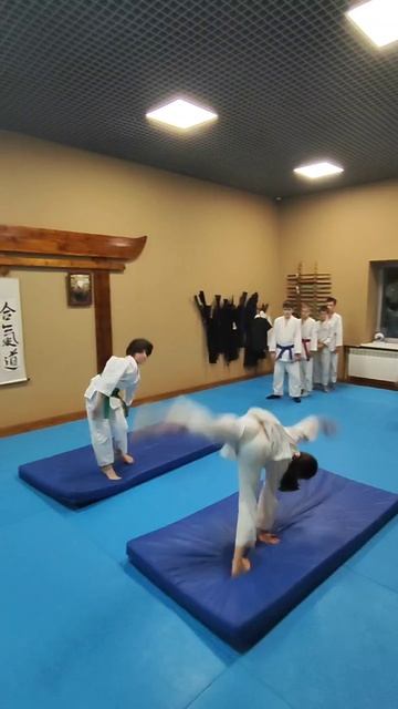 Единоборства для детей в Балашихе - Айкидо, разминка