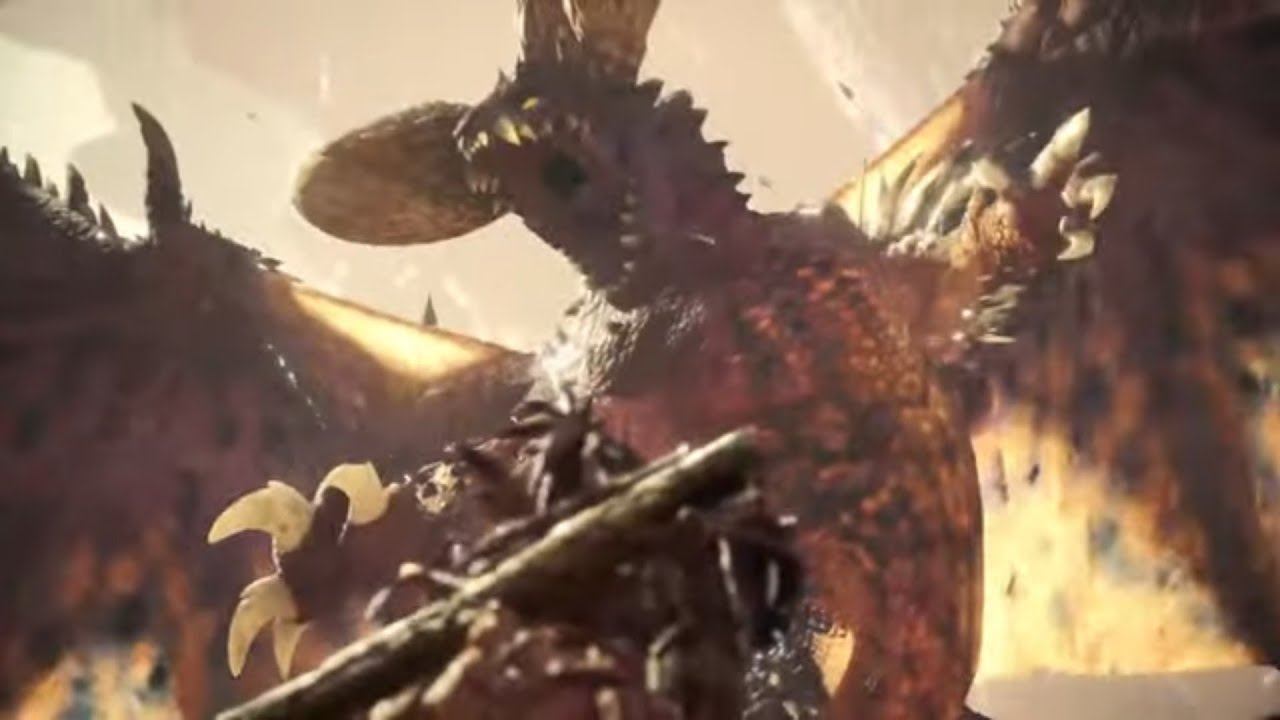 Прохождение игры Monster Hunter World #5 Первая встреча с Нергигантом (без комментариев)
