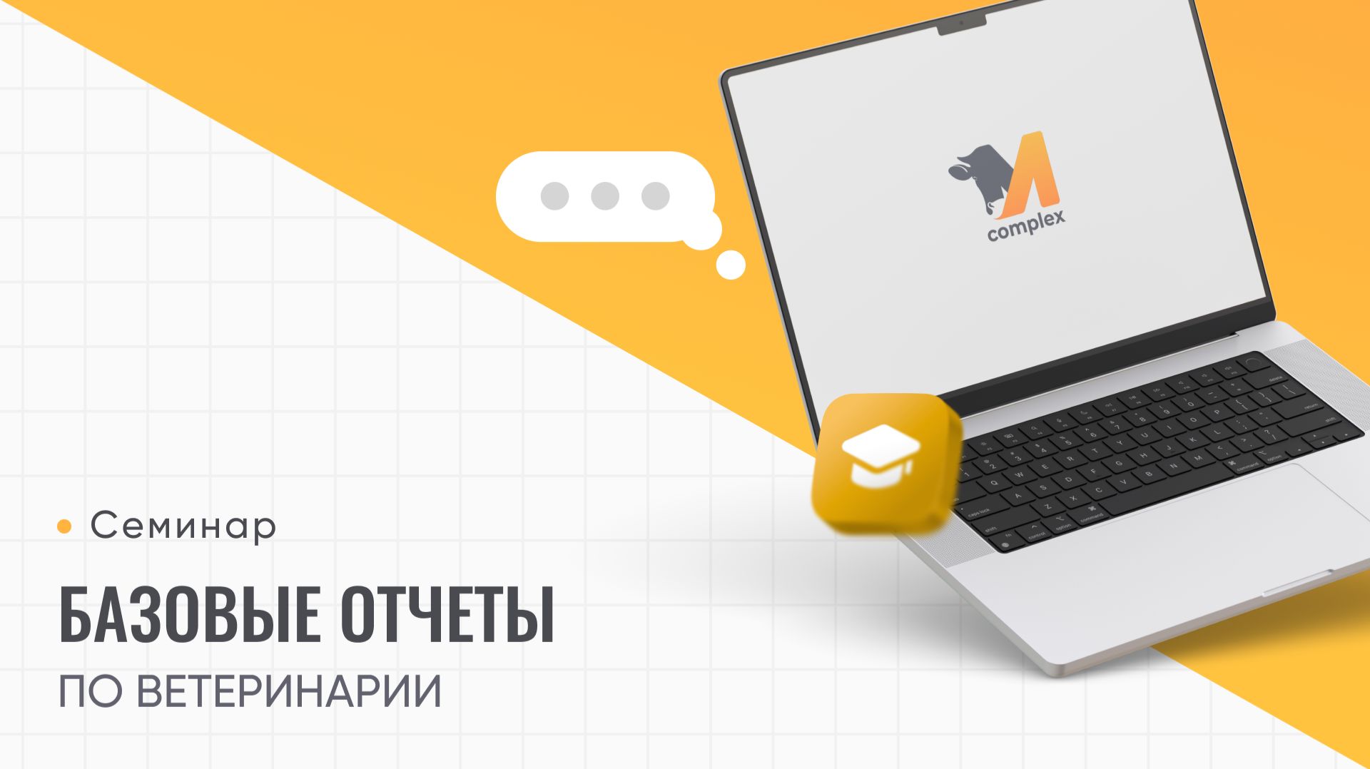 Базовые отчеты по ветеринарии | Вебинар М-комплекс