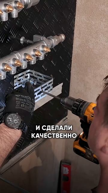 Монтаж водоснабжения - премиум или необходимость #качество #строительство #цена