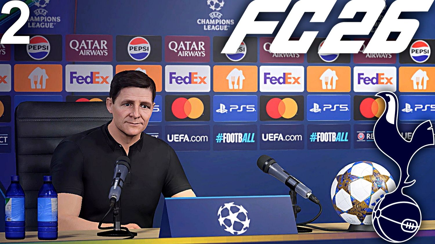 FC 26 КАРЬЕРА ЗА ТОТТЕНХЭМ #2 - СТАРТ ЛИГИ ЧЕМПИОНОВ и ТЕЛЬ РАСКРЫВАЕТСЯ!!!