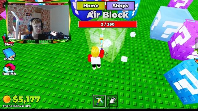 РАЗРУШЬ ЛАКИ БЛОК СЭММИ!! Break a Lucky Block в Roblox