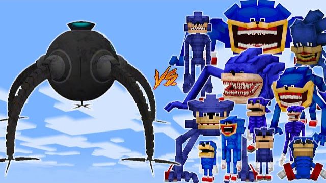 ОМНИДРОИД против ВСЕХ видов СОНИКА | БИТВА В МАЙНКРАФТЕ