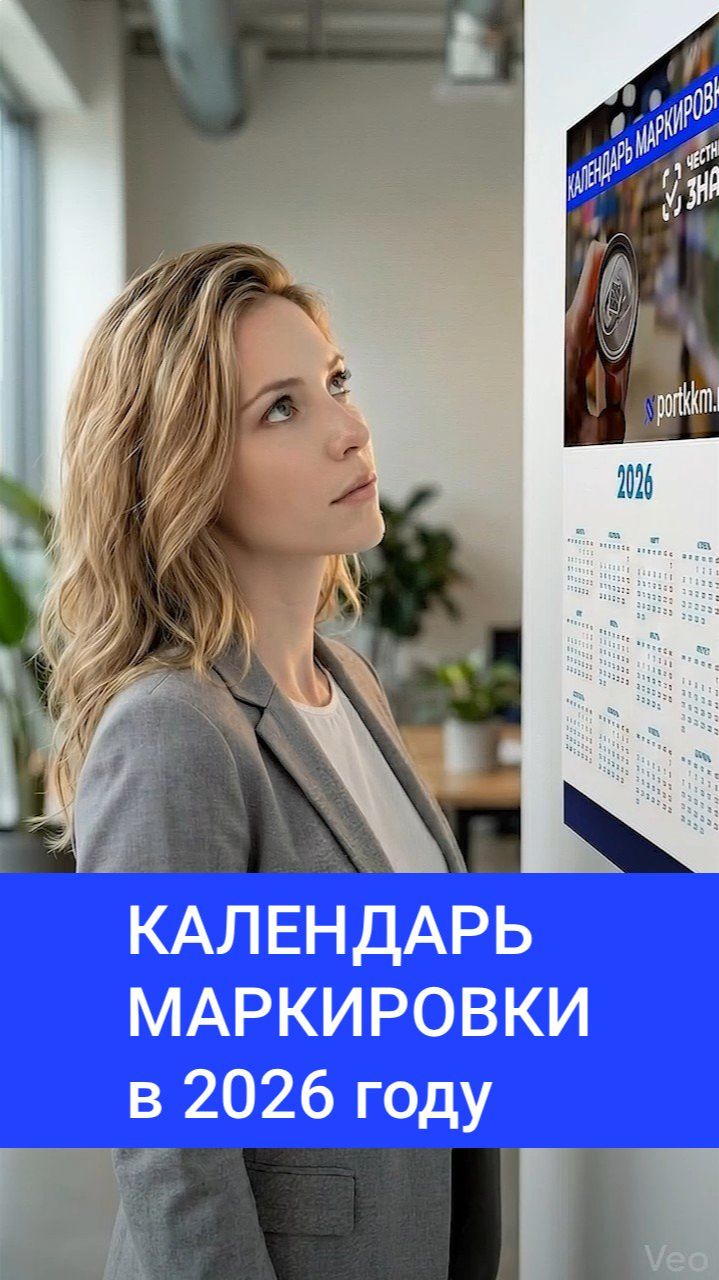 Календарь маркировки 2026: какие товары присоединились к Честному знаку