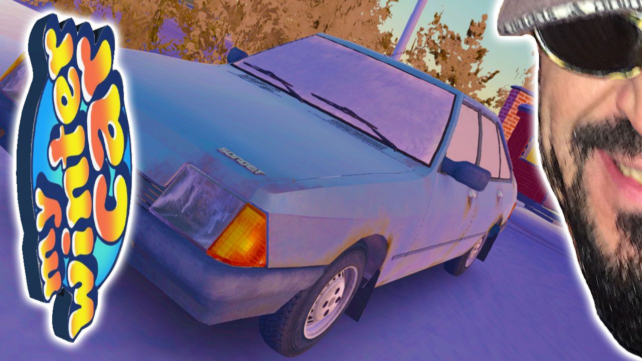 Машина застряла в сугробе My Winter Car