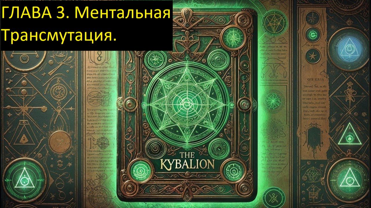 Кибалион 3 глава: Ментальная трансмутация