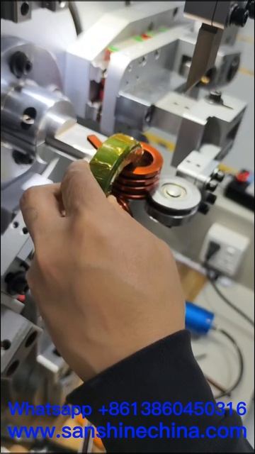 SANSHINE FAC03 станок для намотки плоской проволоки, пружин и катушек с сердечником