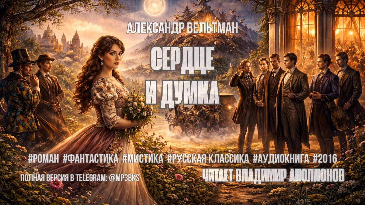 Аудиокнига. Александр Вельтман — «Сердце и Думка»