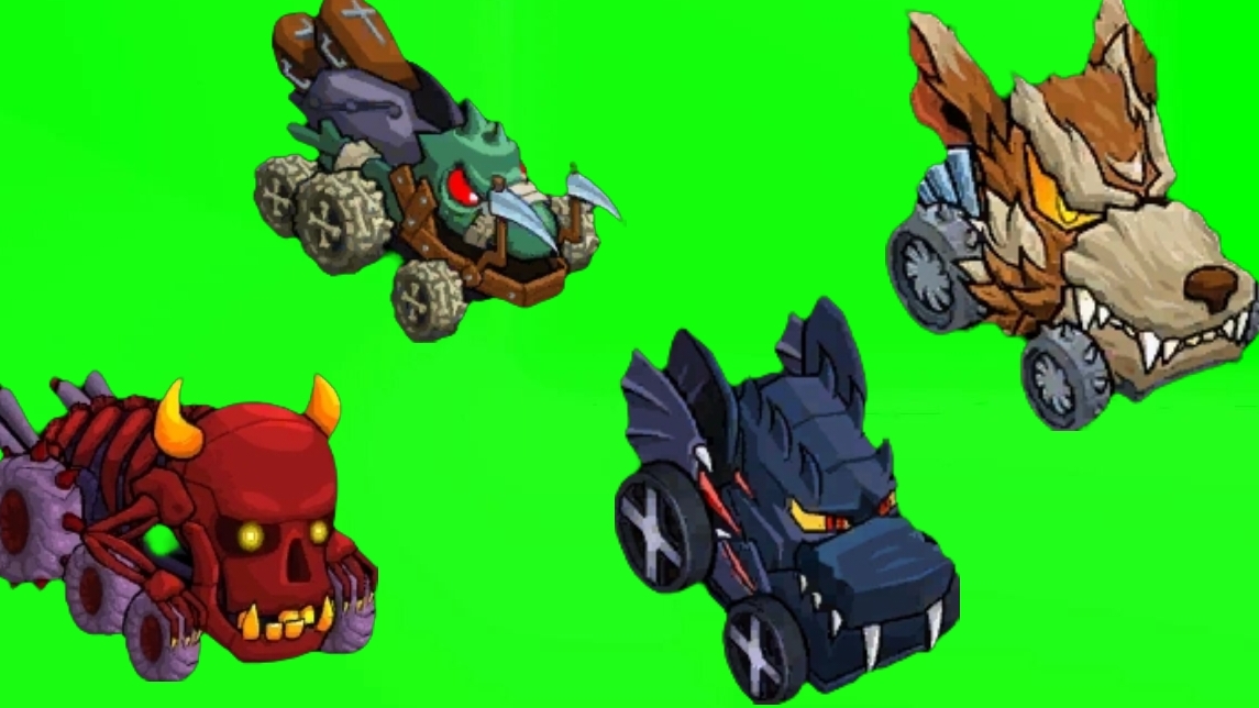 Костыль против Гробокопа против Каркулы против Оборотня в Кар итс кар 3