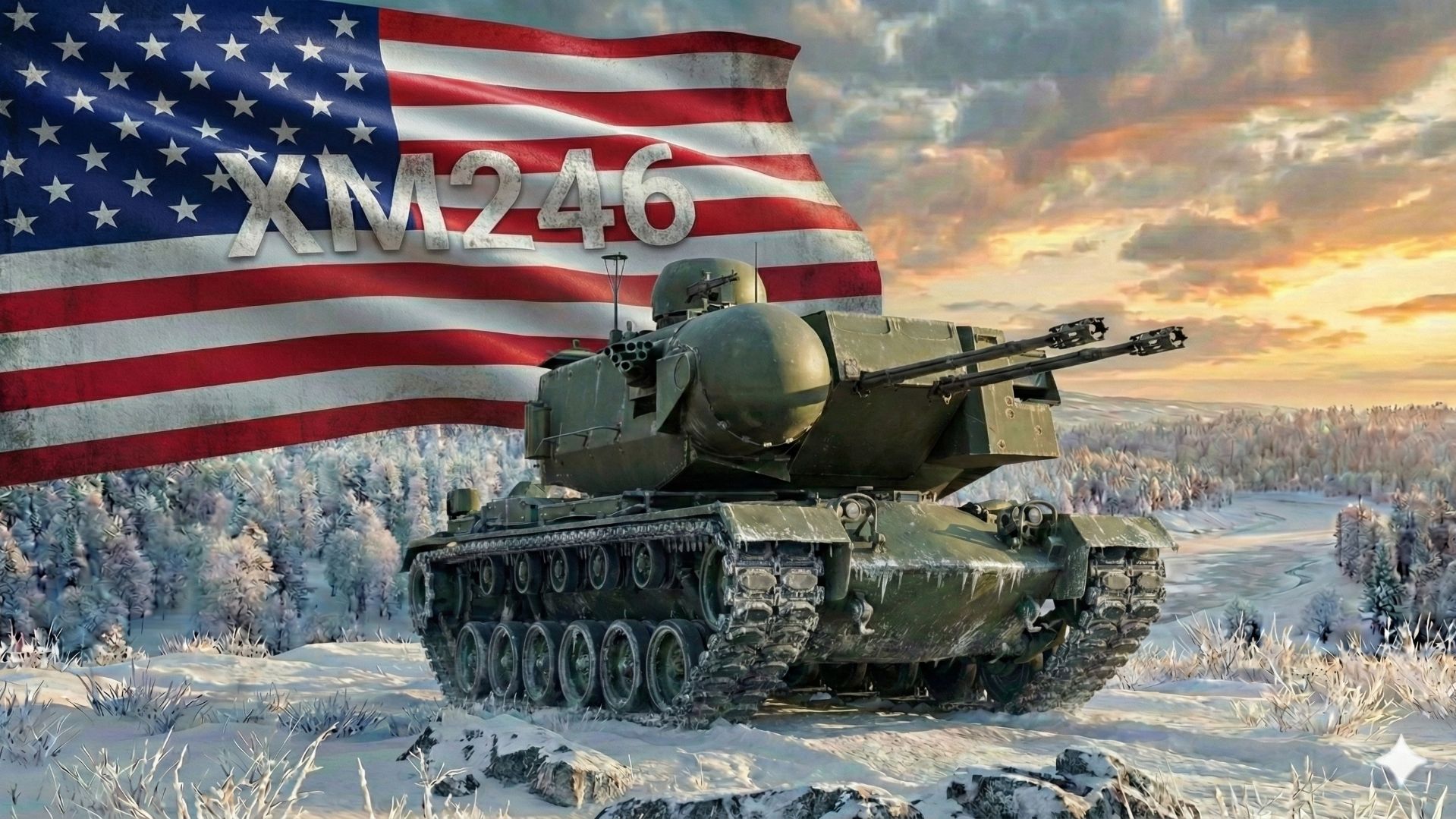 УНИЧТОЖИТЕЛЬ РАНДОМА XM246 в War Thunder