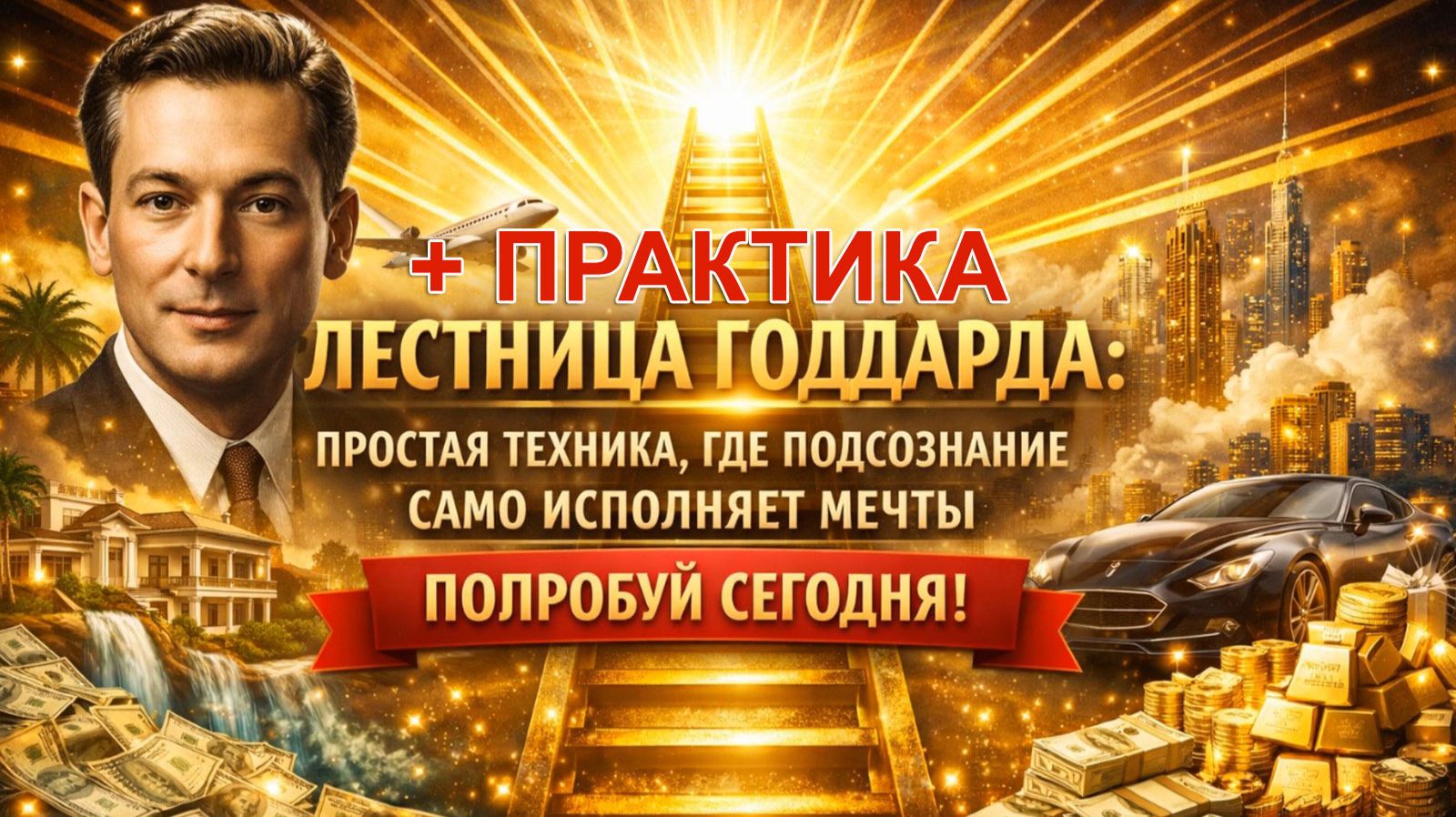 Лестница желаний Годдарда | Попробуй сегодня | Секрет который взломает подсознание и изменит жизнь