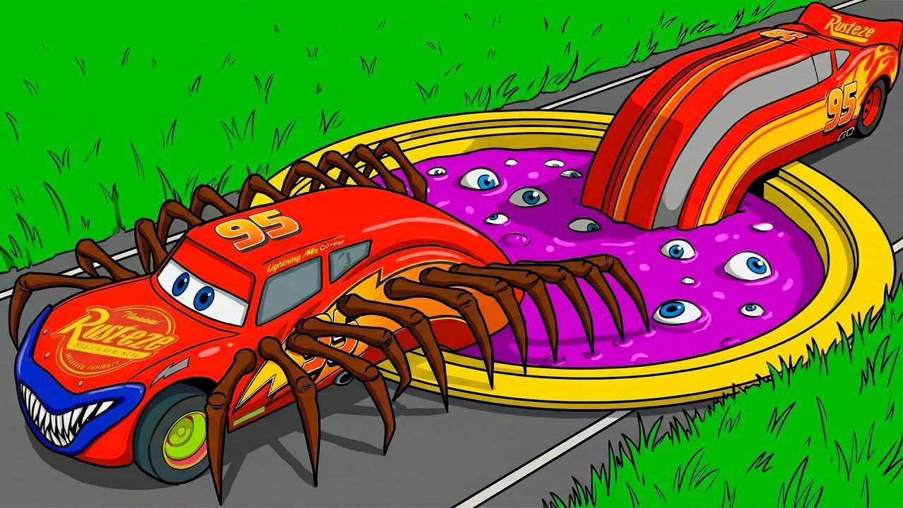 Машинки летают и прыгают! Развивающие мультики Машины помощники. Мультфильмы про машинки