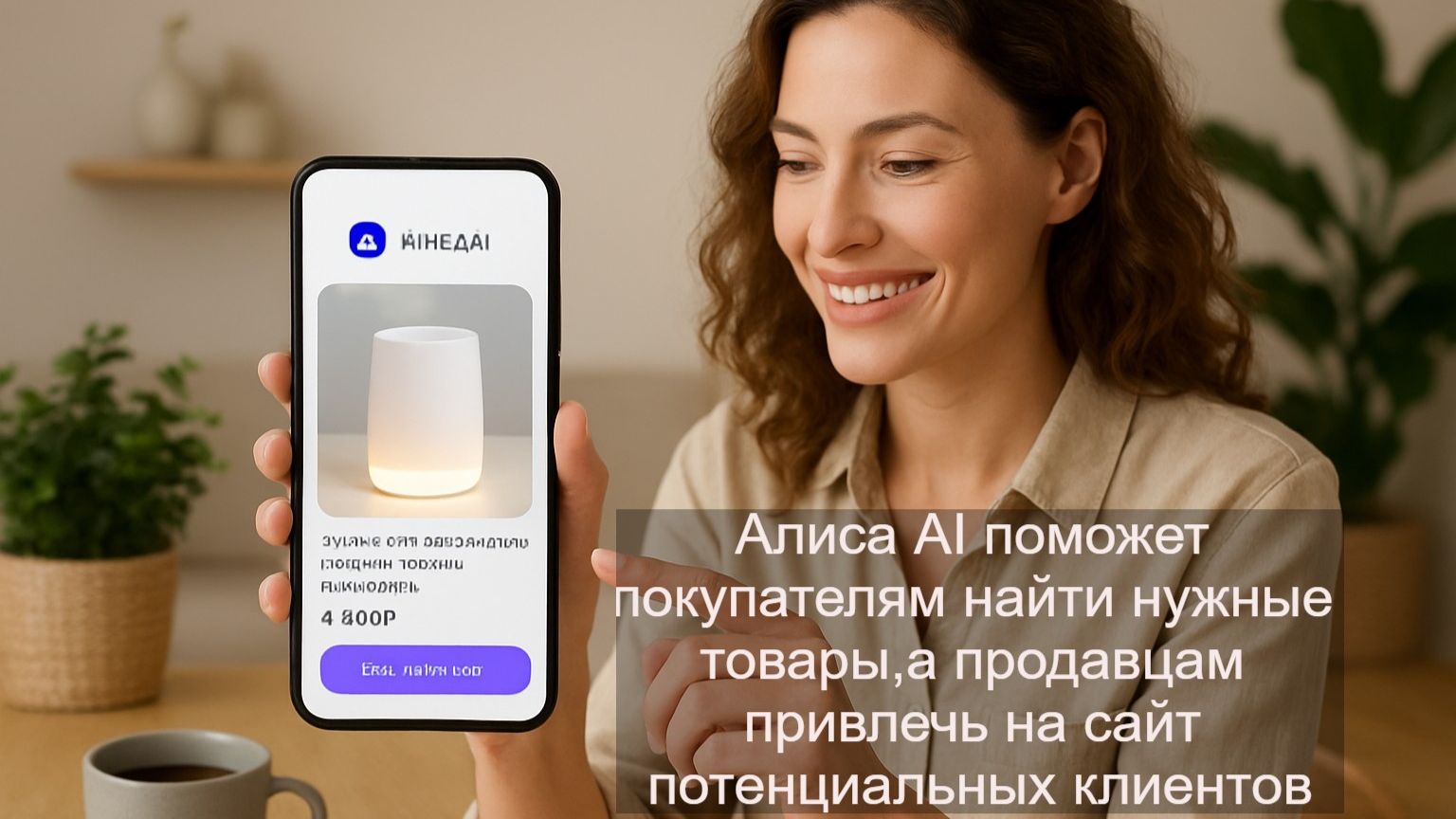 Алиса AI поможет покупателям найти нужные товары,а продавцам привлечь на сайт потенциальных клиентов