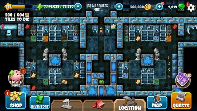 Крепость Ледяного Маркиза | Ice Marquess' Fortress | Ледяной Маркиз: Переиздание | Diggy's Adventure