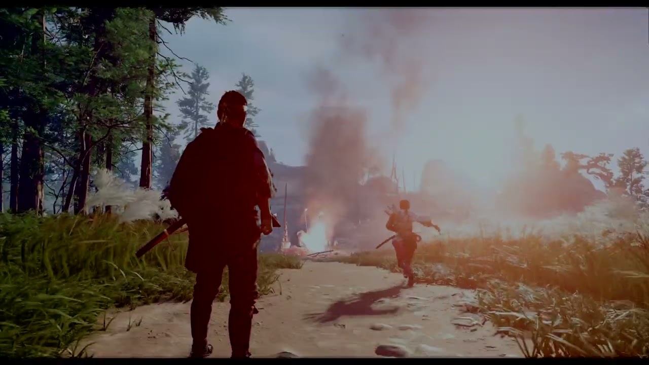 Прохождение игры Ghost of Tsushima #6 Гнев это оружие и сила (без комментариев)