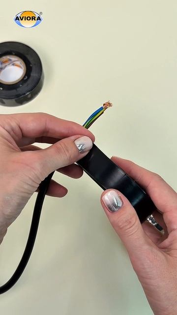 Изолента ПВХ черная, Морозостойкая, набор 5 шт. AVIORA