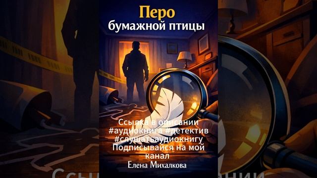 Е. Михалкова  Перо бумажной птицы     #детектив #аудиокнига #слушатьаудиокнигу