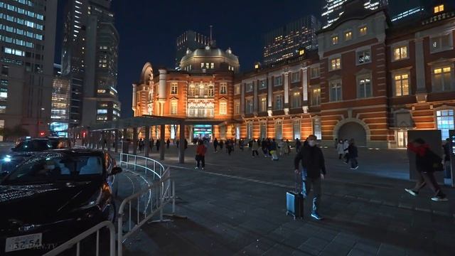 Япония - Токийская вечерняя прогулка от Хибии, Маруноути до Нихонбаси