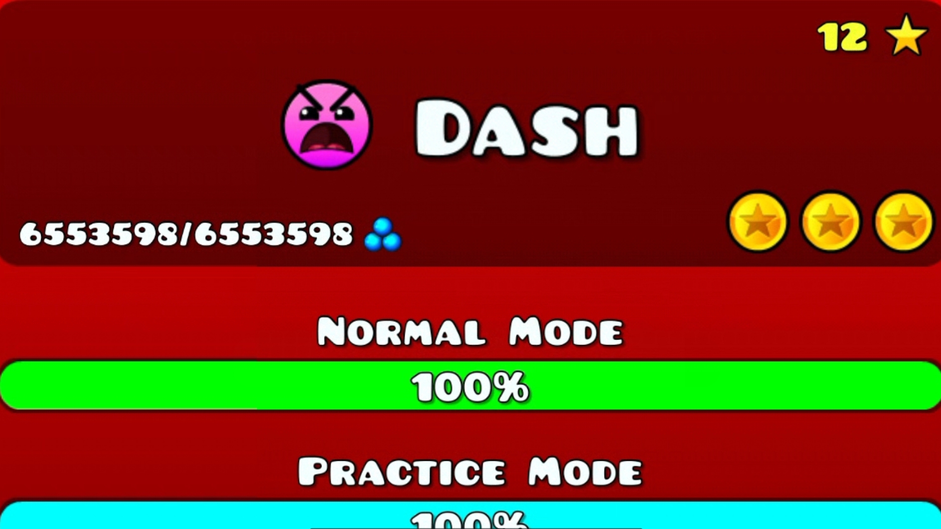 Прохожу Dash с первой попытки на 3 монетки🙃